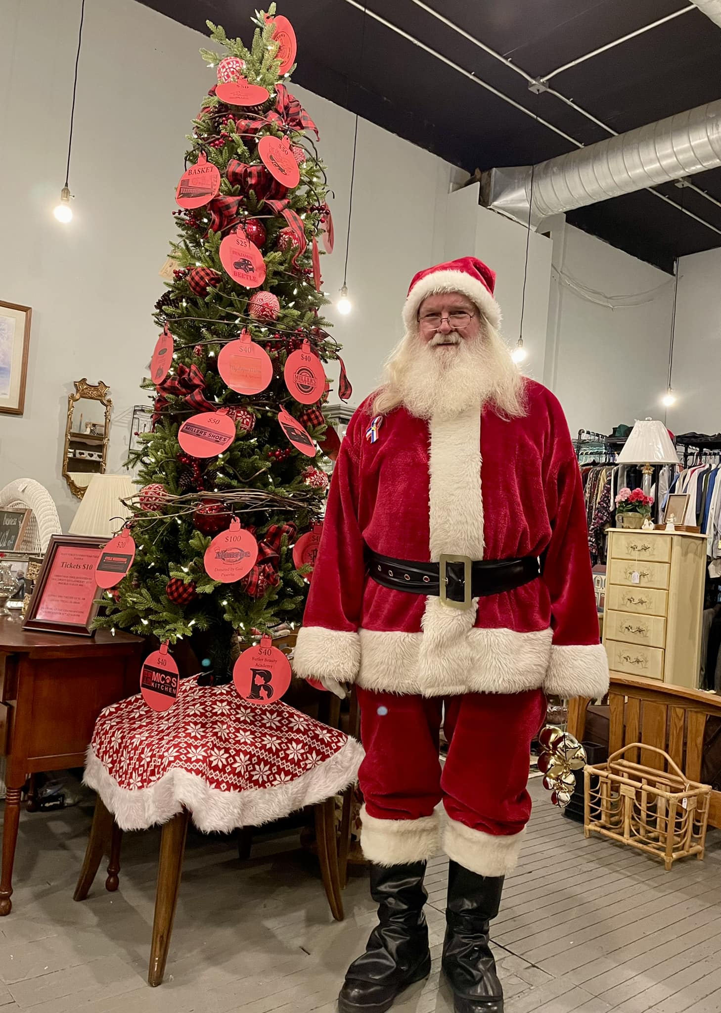 Our Robin’s Home Thrift grand opening and tree raffle were a success ...